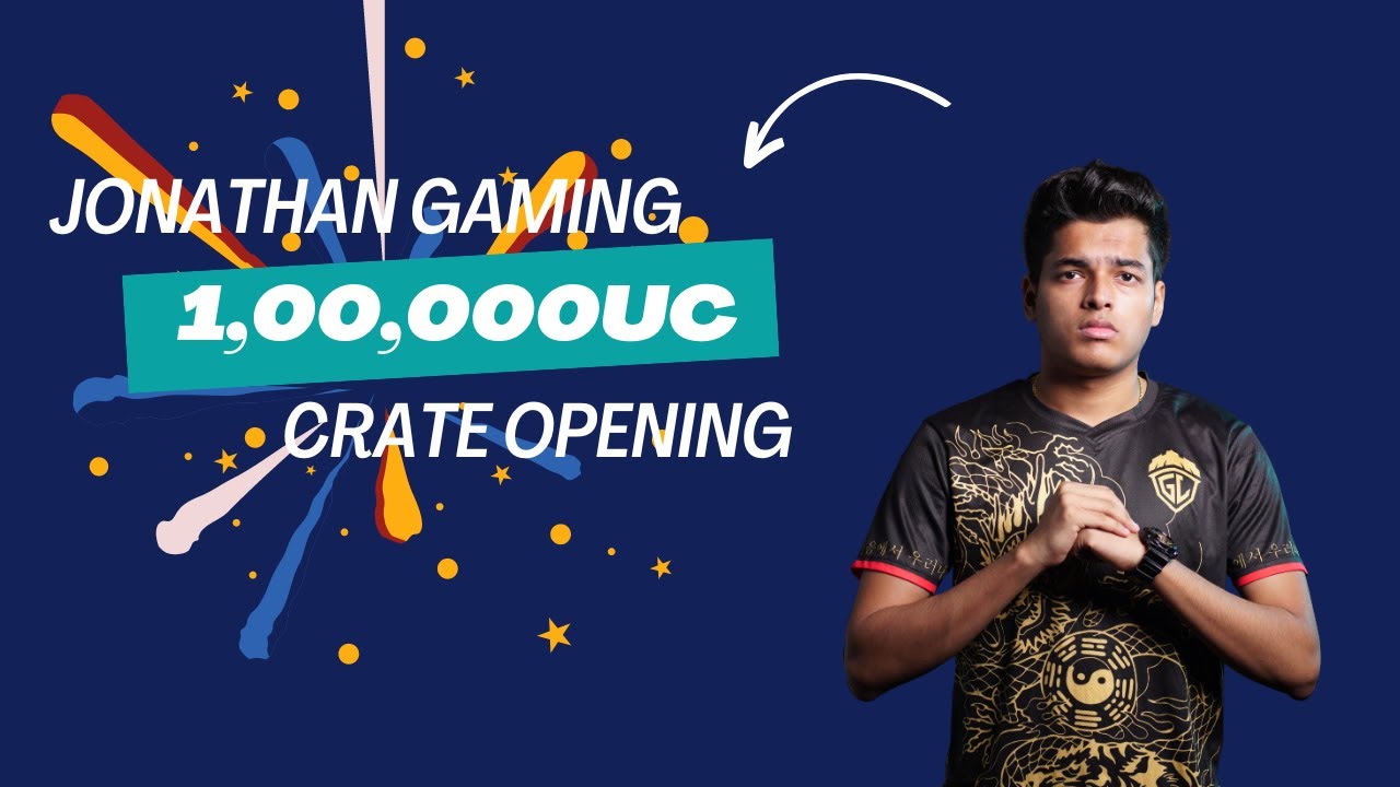 Jonathan Gaming's 1 Lakh UC Crate Opening Mind Blowing Highlights - YouTube