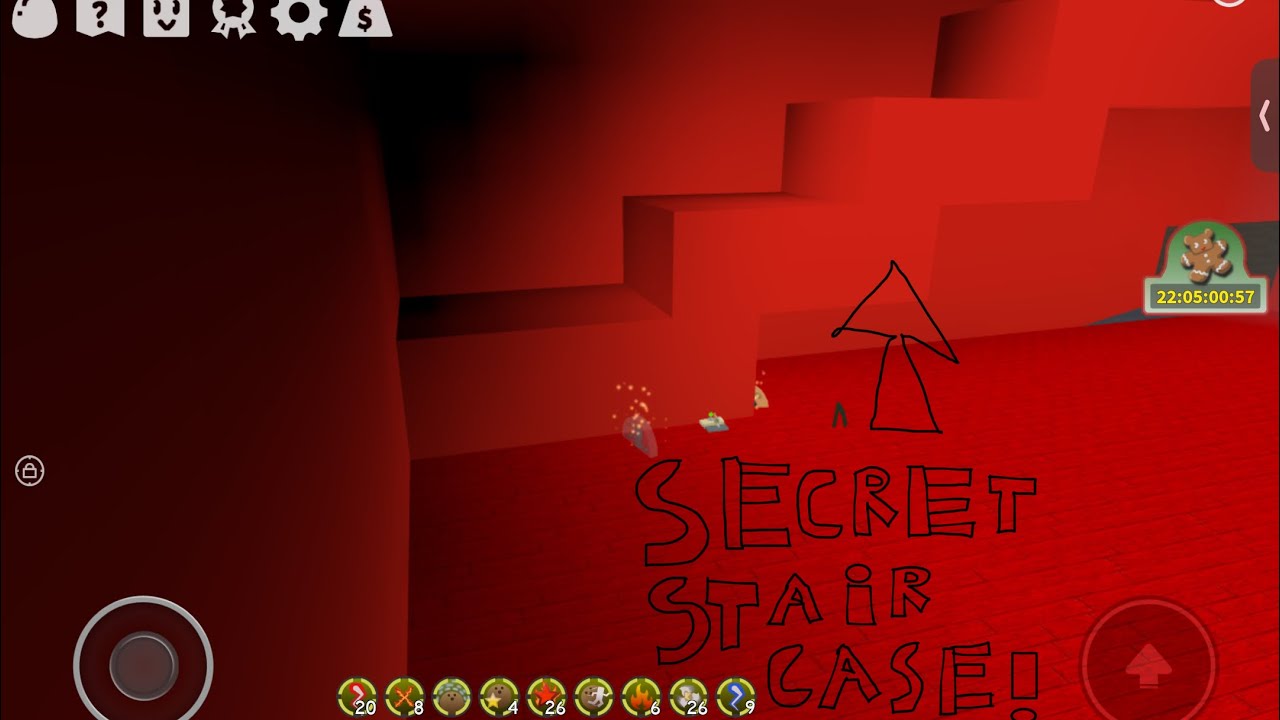 I FOUND A SECRET STAIRWAY BEHIND THE RED HQ! (Roblox bee swarm ...