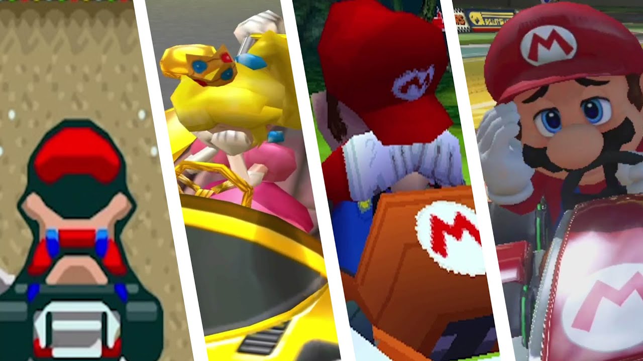 Evolution of Losing in Mario Kart Games - YouTube