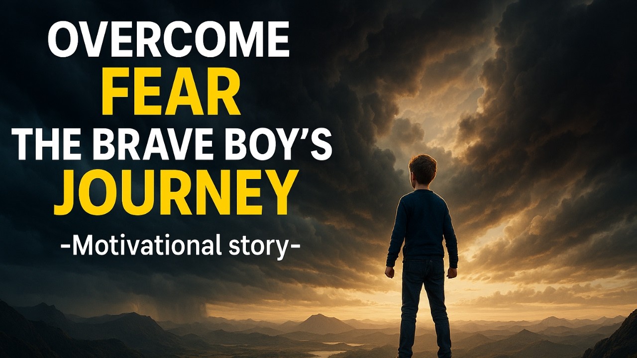 Overcome Fear: Inspiring Journey of a Brave Boy | English Story - YouTube