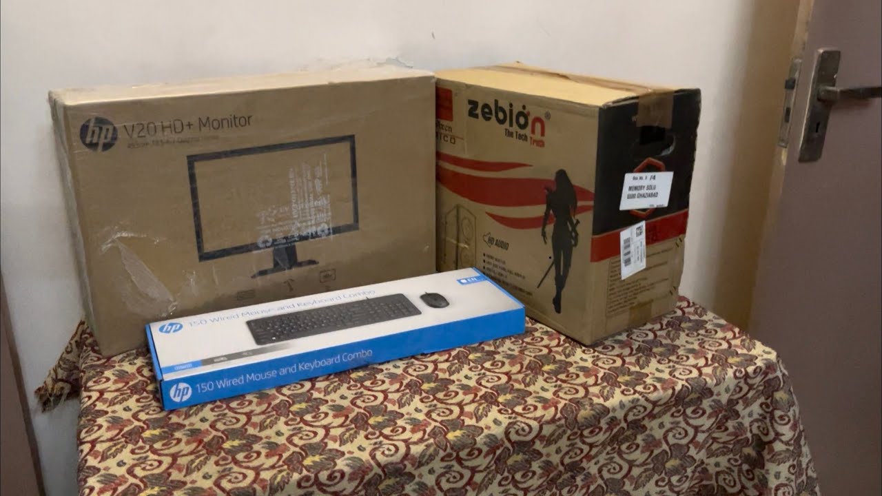 Unboxing My gaming pc - YouTube