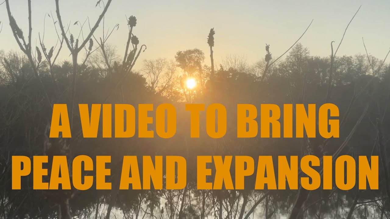 “Floating on by” audio visual experience #music #peace #nature - YouTube