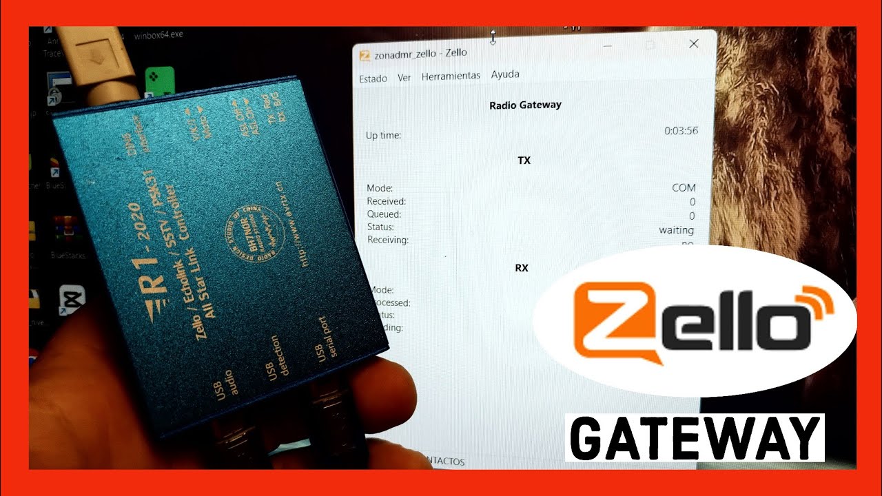 ZELLO GATEWAY 👌 SACA REAL PROVECHO A ZELLO CON INTERFAZ R1-2023 ...