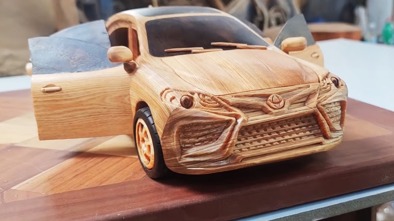 Amazing Design Ideas Wood Carving Car | Toyota Camry 2021 - Woodworking ...