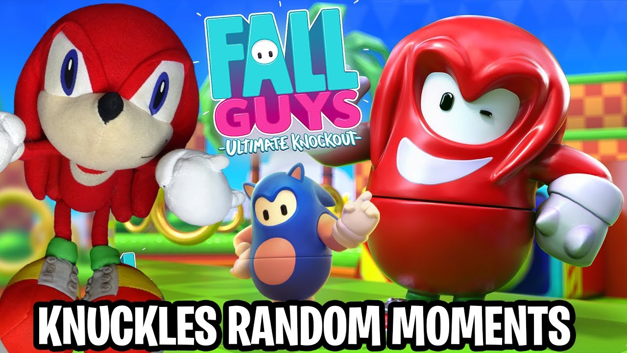 Knuckles The Echidna!! FUNNY MADNESS!! Fall Guys Ultimate Knockout ...