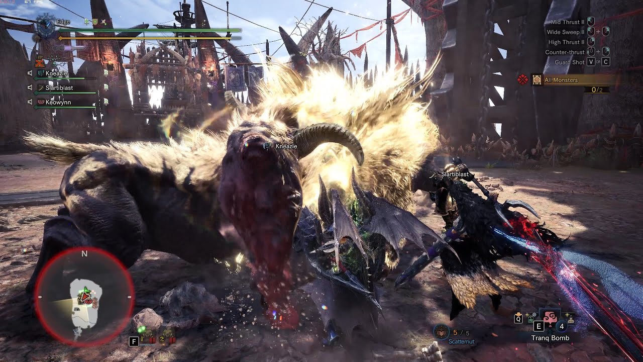 [MHW: Iceborne PC] (226) with Friends - Mighty Muscle Monkey Madness ...