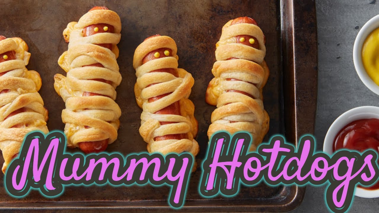 Mummify your Hot Dogs🌭 with these Easy and Fun Recipe for Halloween🎃 ...