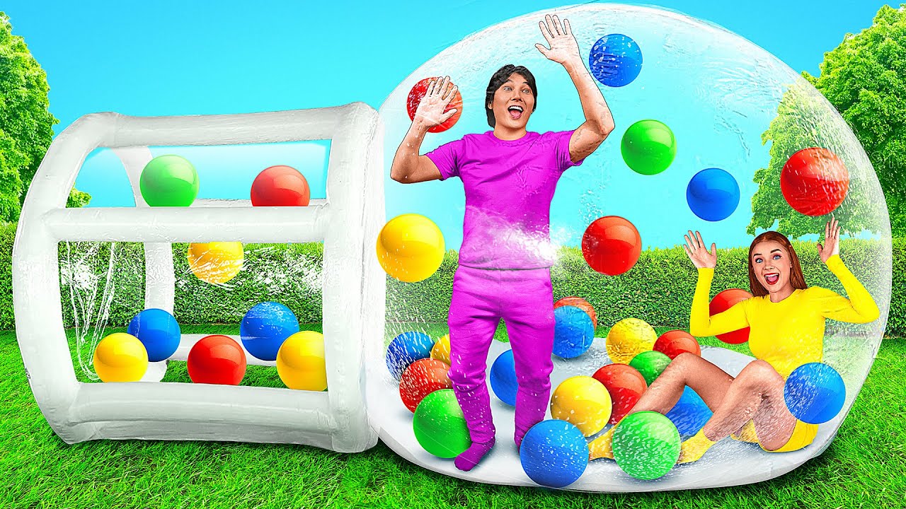 Строим Надувной Домик c Multi DO Challenge - YouTube