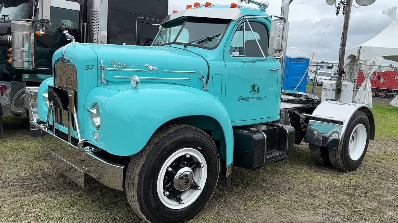 1958 Mack B61 Review - Vintage Beauty | TruckTube - YouTube