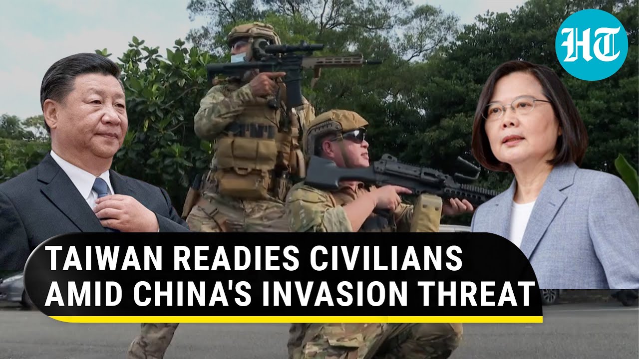 China Corners Taiwan Amid Invasion Fears Taipei Announces Big Military