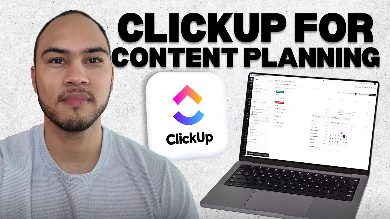 How to Use ClickUp for YouTube or Content Planning - YouTube