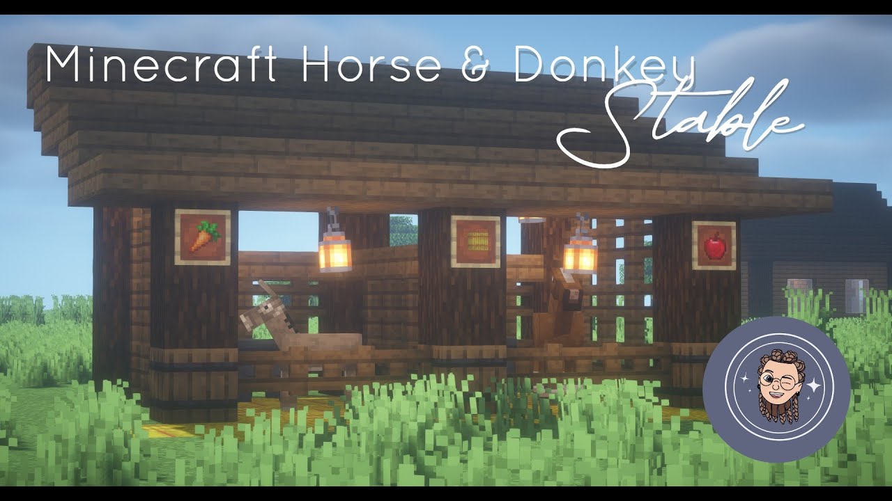 Minecraft: Stable Tutorial 🐴🍎 - YouTube