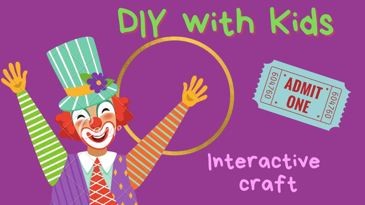 “Funny Acrobats” Craft for Kids DIY - YouTube