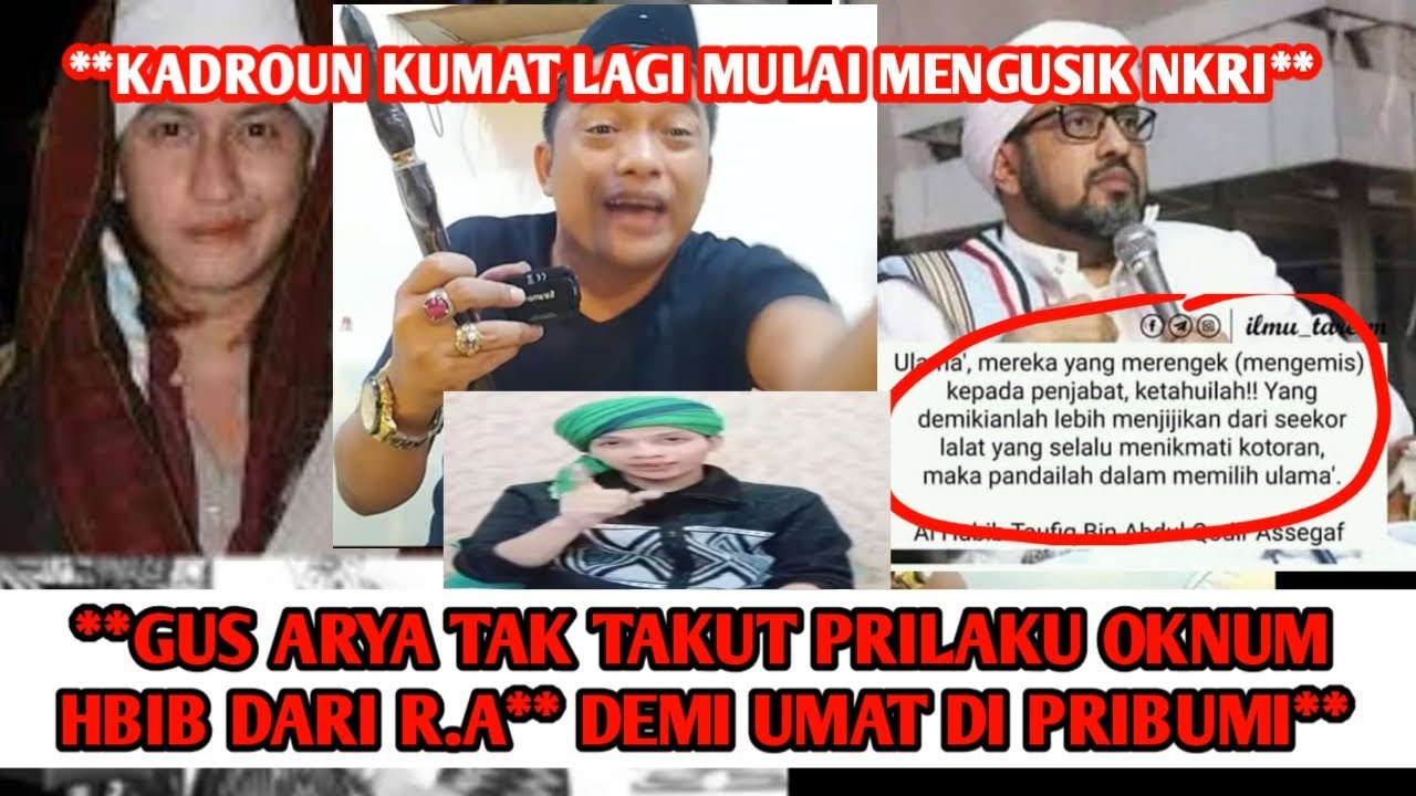 🔴menyuarakan Untuk Umat Tak Takut Oknum Habib Dari Ra Bahar Smith
