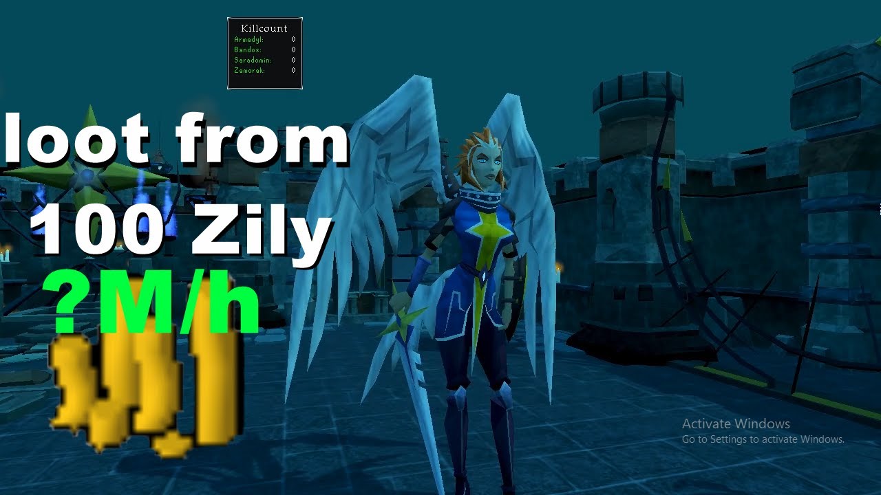 loot from 100 Commander Zilyana 2020 (rs3) - YouTube