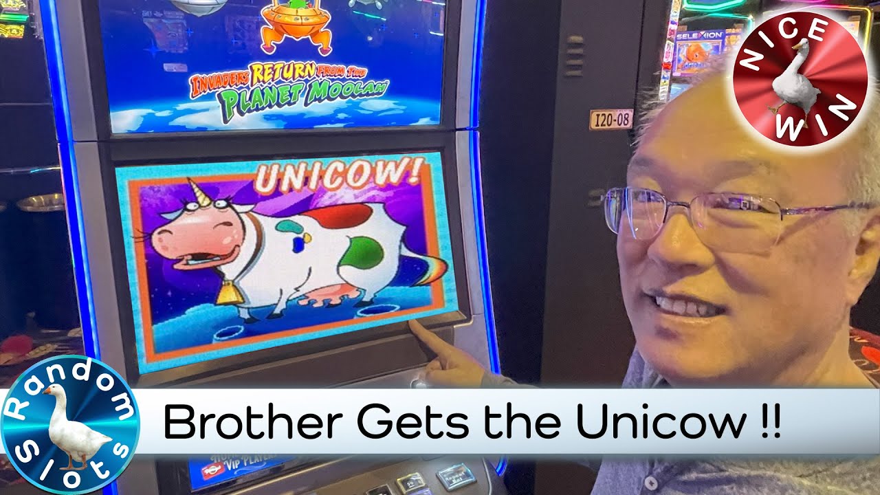 Invaders Return from the Planet Moolah Slot Machine Brother gets the ...