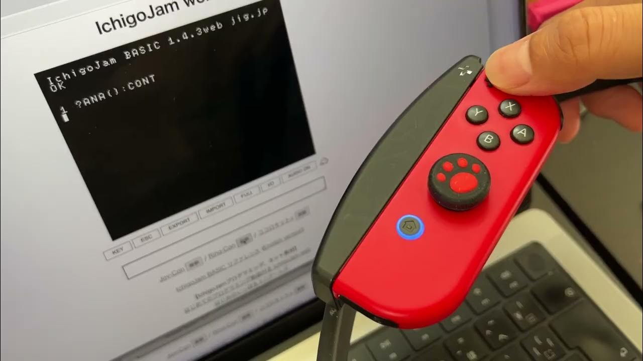 Kawakudari Game by Ring-Con on IchigoJam web - YouTube