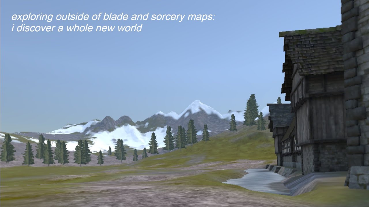 noah explores: outside of blade and sorcery maps - YouTube