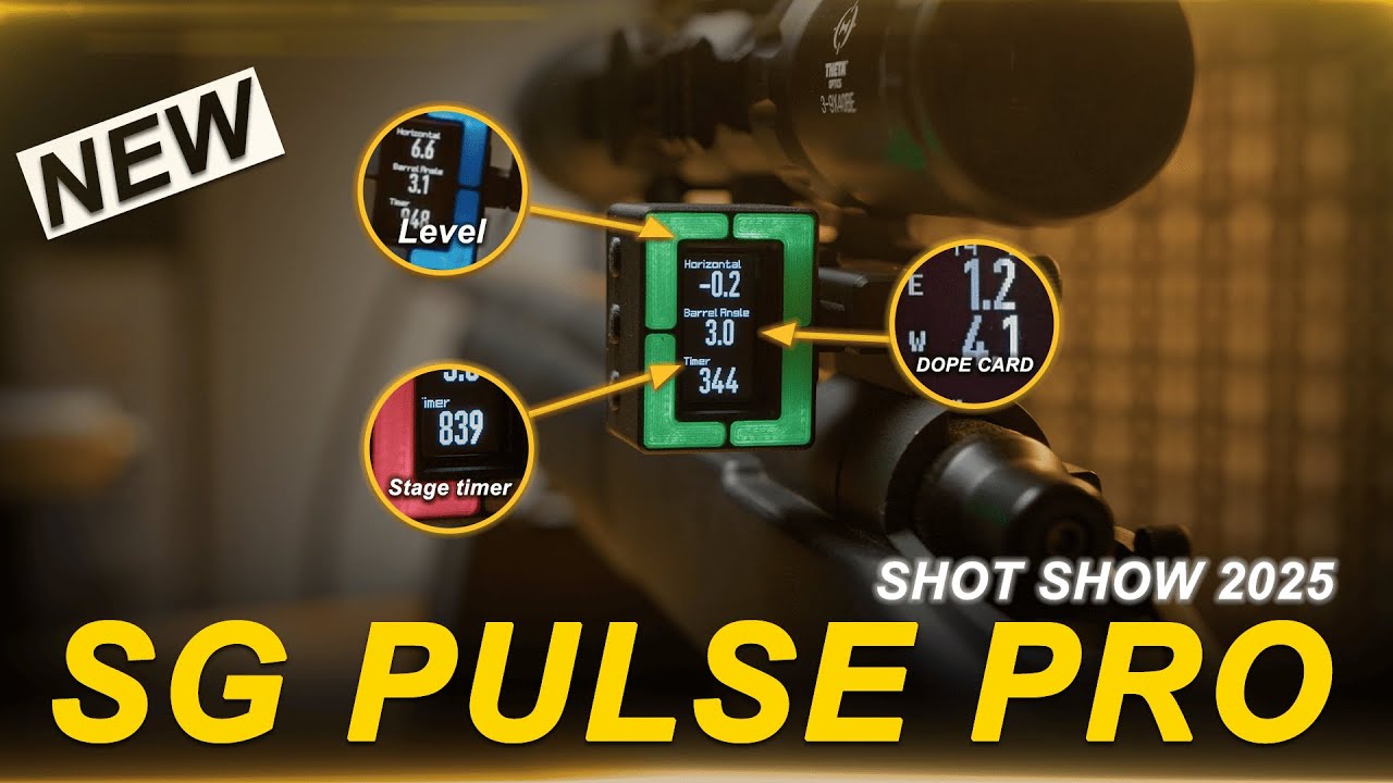 First Electronic Level and Stage Timer | SG Pulse PRO | SHOT SHOW 2025 ...
