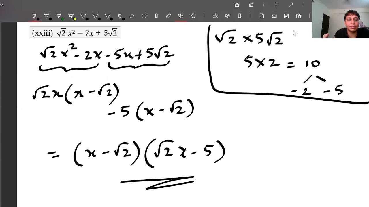 Class 9 Math Chapter 2 Exercise 2.4 worksheet Question 01 part (xxiii ...