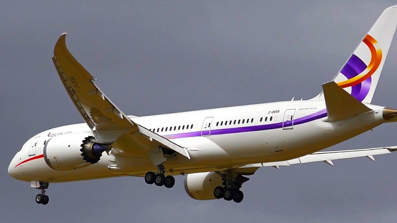 RARE ARRIVAL Deer Jet VIP Boeing 787-8 (BBJ) - Melbourne Airport (2 ...