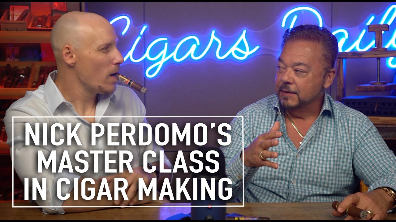 Nick Perdomo's Master Class Cigar Making Perfection! - YouTube
