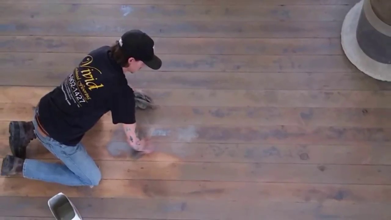 A True Hand Scraped Hardwood Floor - YouTube