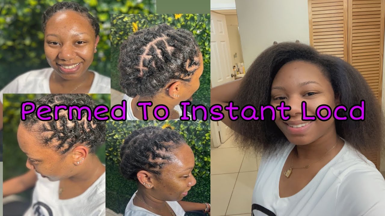 Instant Locs | From Relaxed To Locd - YouTube