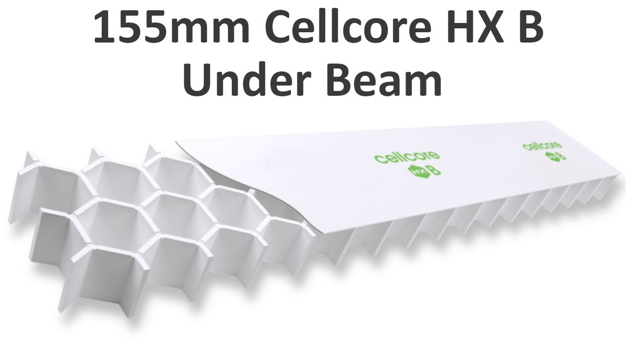 155mm Cellcore HX B under beam- EPS concrete piled ground beams 7/10 ǀ ...