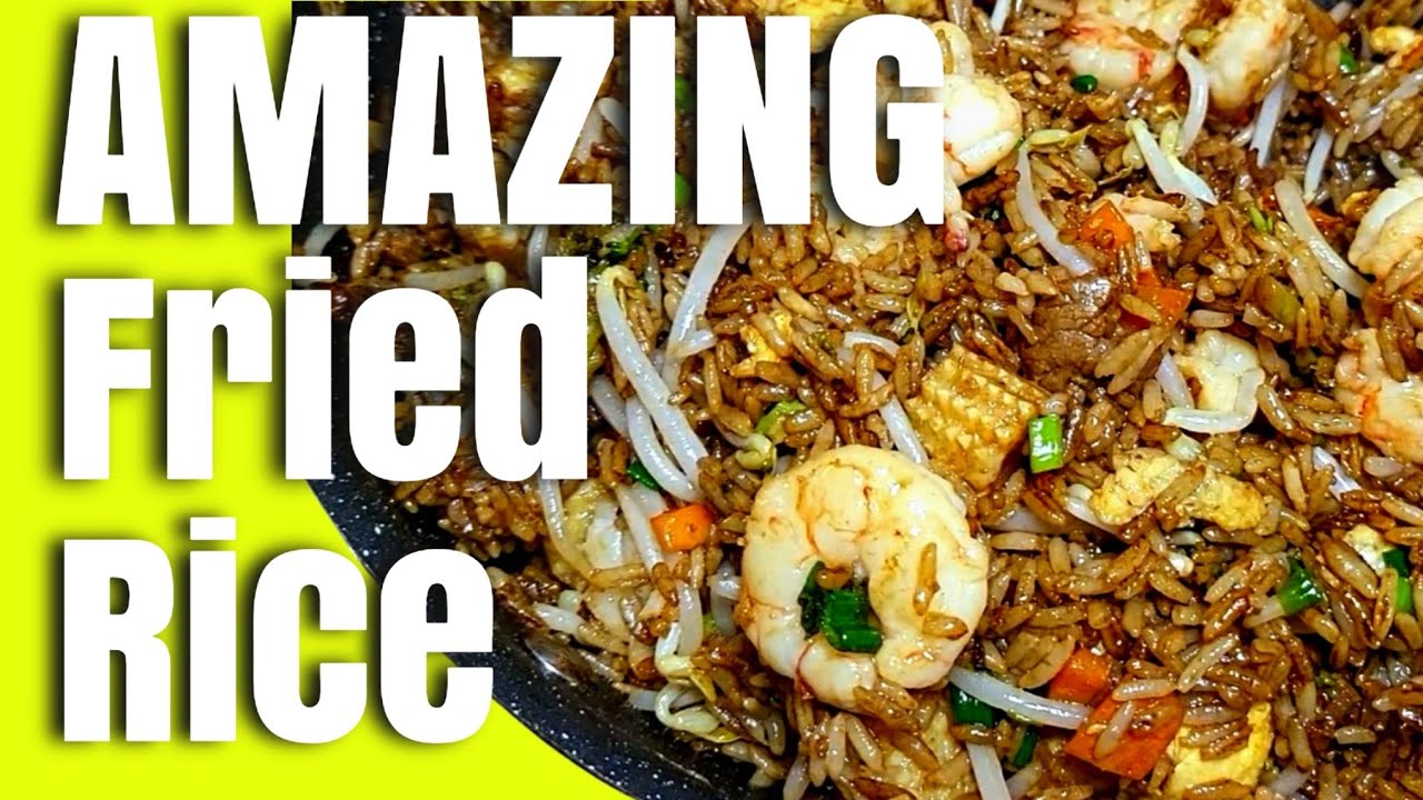 Loaded Shrimp Fried Rice Quick + Easy