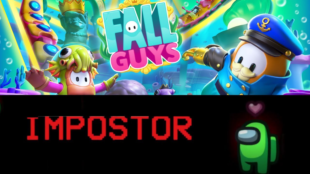 Fall Guys Followed by Among Us! - YouTube