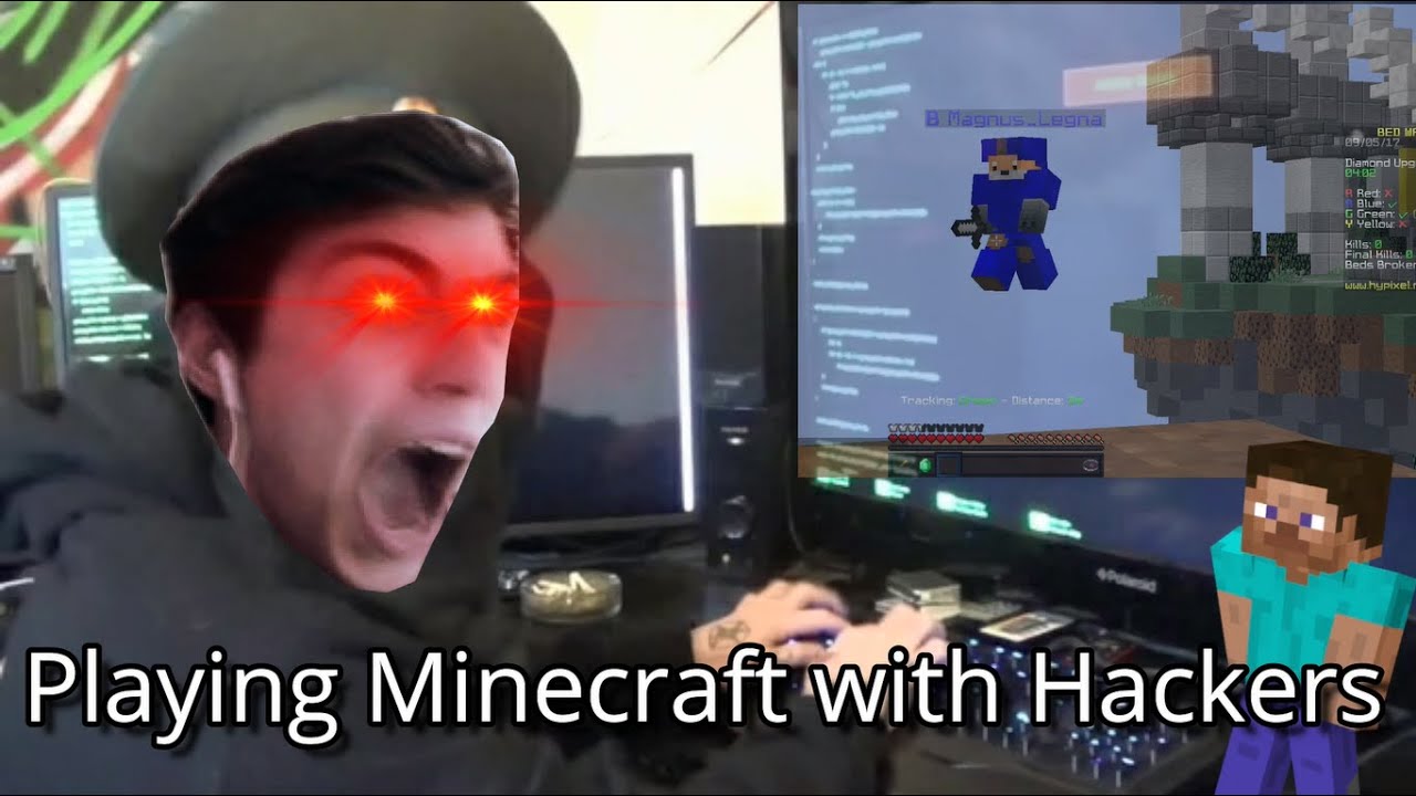 Minecraft, But With Hackers... - YouTube
