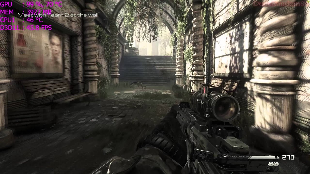 Call Of Duty Ghosts 4K GTX 980 FPS Performance Test Part 2 - YouTube