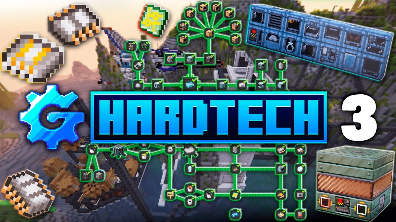 Lp. Я построил самую БЕЗУМНУЮ фабрику в Minecraft GregTech #3 HardTech ...