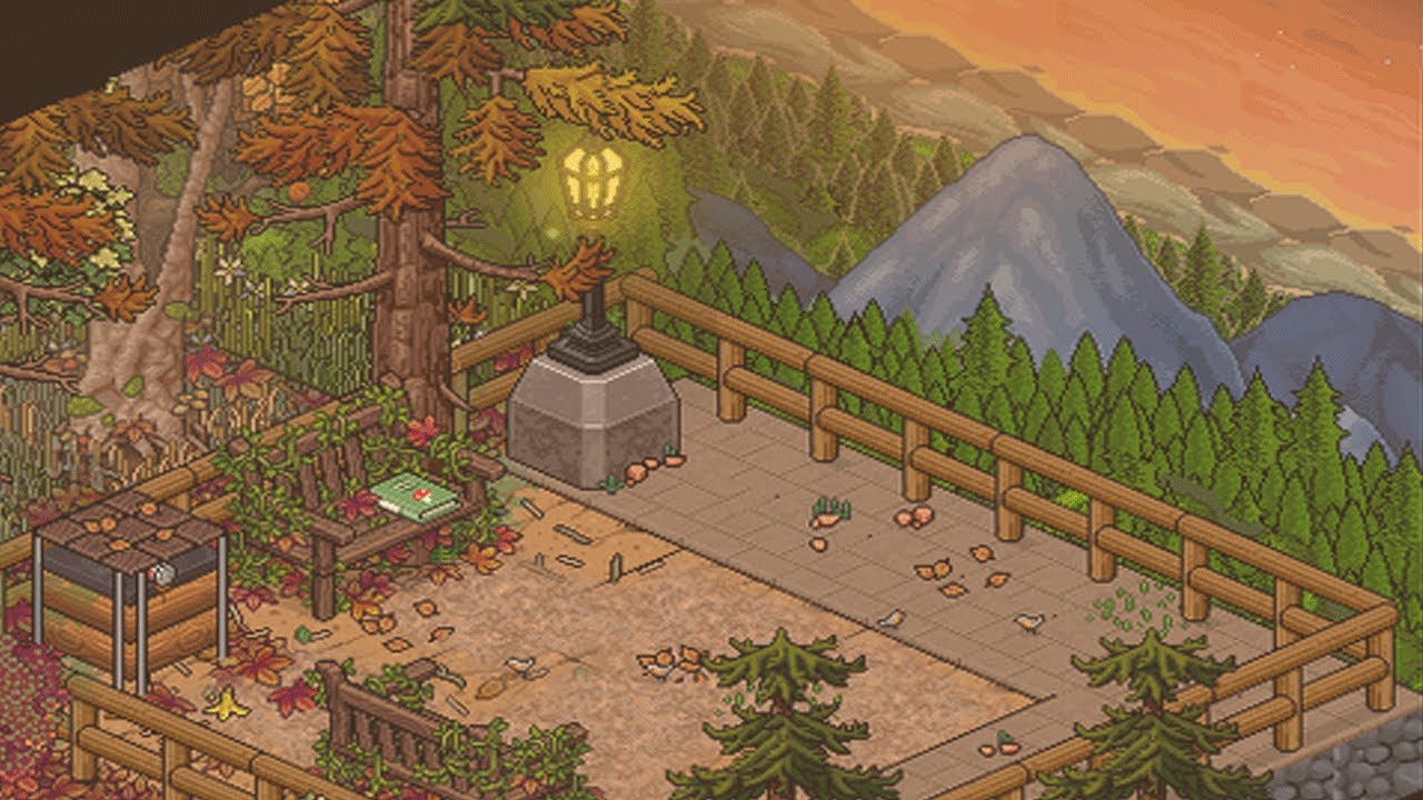 Lookout🌤 (Autumn🍂) | HABBO Speed Build Exterior🛠 - YouTube