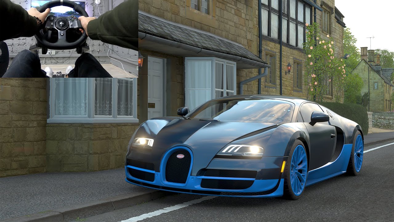 Driving the BUGATTI VEYRON SUPER SPORT in Forza Horizon 4 (FH4) | GoPro ...