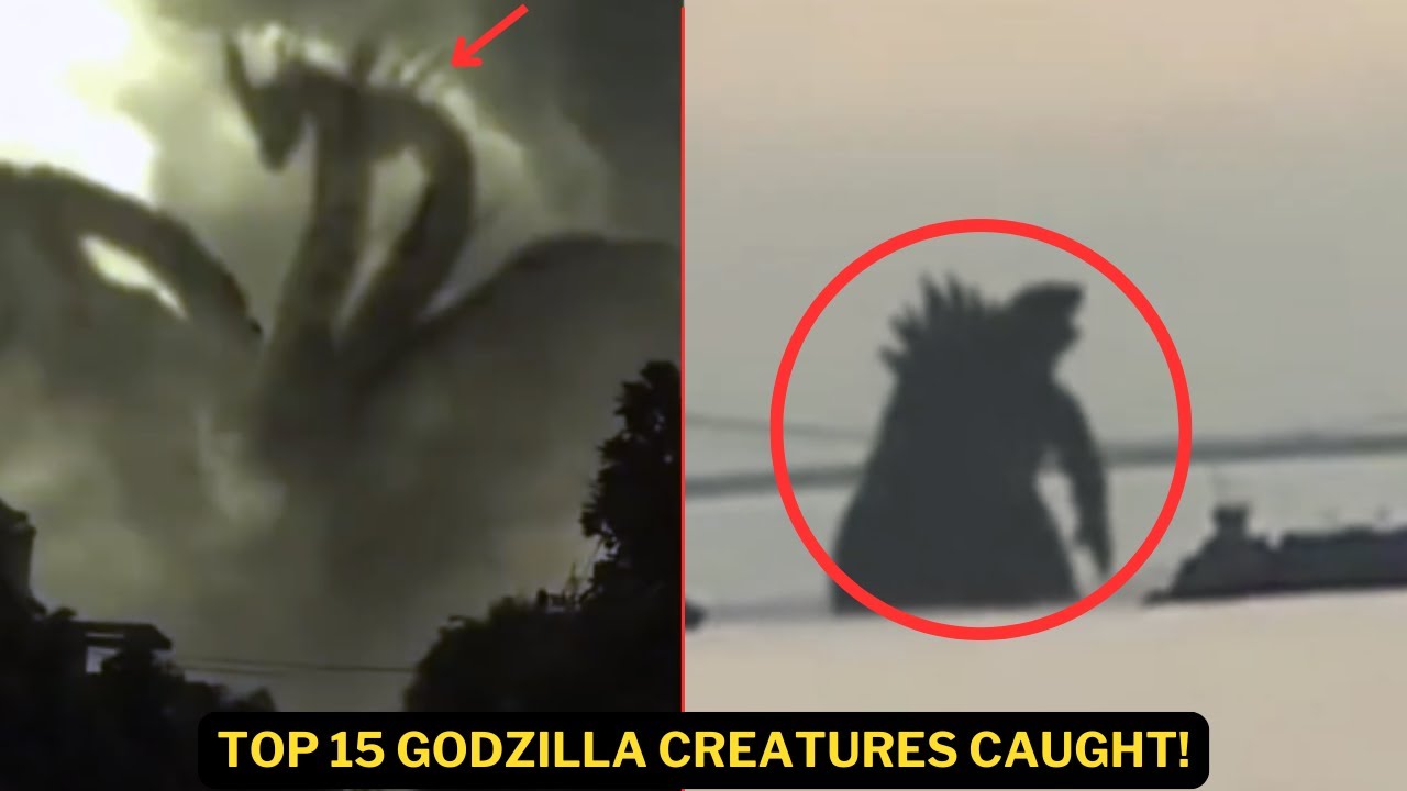 Top 15 Godzilla Creatures Sightings Caught on Camera | Monstors Among ...