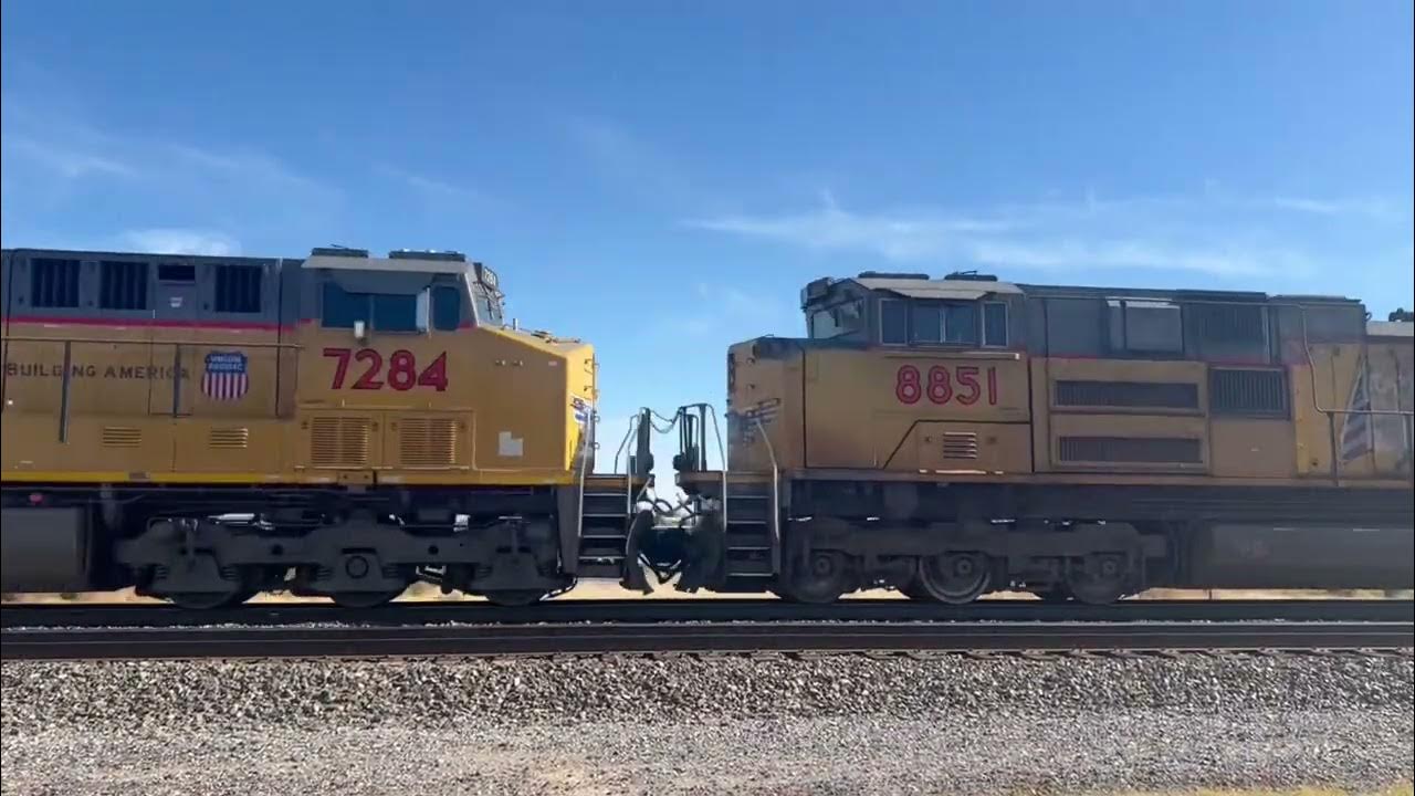Railfanning 09/23/2023: 1 Train In The Morning (ft. UP 7491 with a rare horn) - YouTube