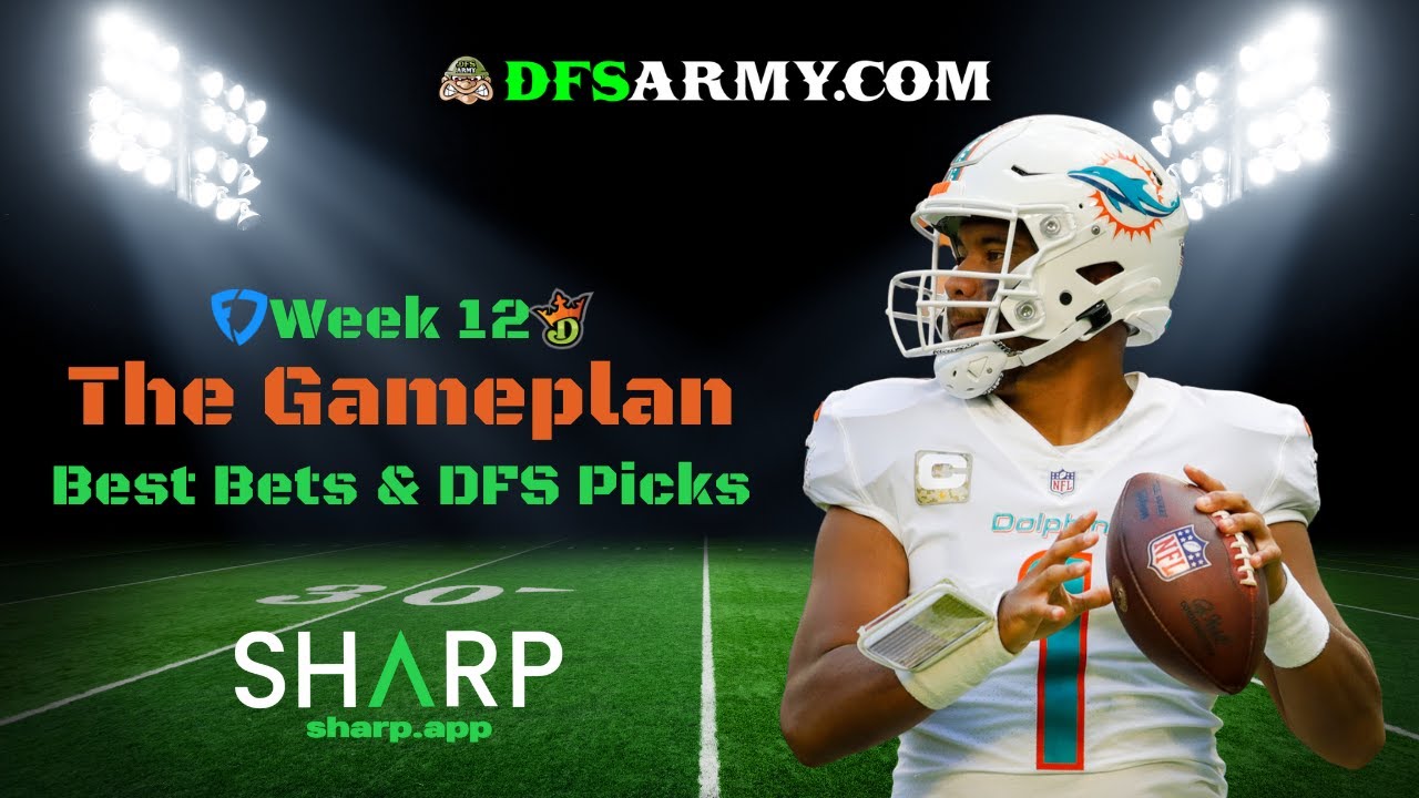 NFL Week 12 Thanksgiving Slate Best Bets | The Gameplan - YouTube