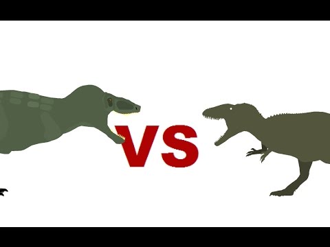 Battle Carnage: ganeosaurus vs carcharodontosaurus - YouTube
