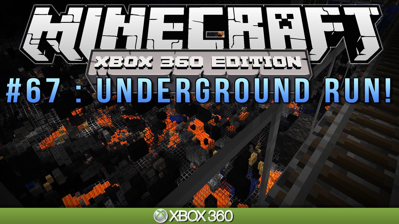 Minecraft Xbox | "UNDERGROUND RUN" | Survival #67 - YouTube