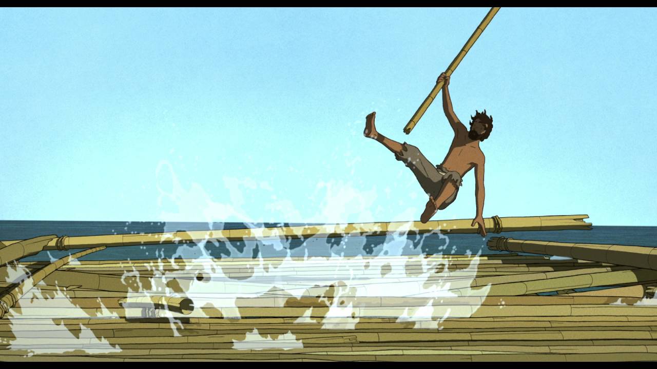 Studio Ghibli's THE RED TURTLE (La Tortue Rouge) Clip 1 - YouTube