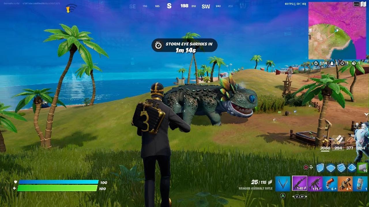 New Klombo Dinosaur in Fortnite - YouTube