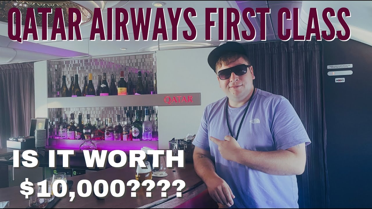 $10,000 First Class Ticket on Qatar Airways | London to Doha | How much ...
