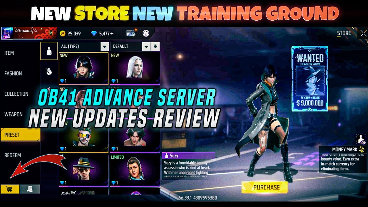 Important Changes in Free Fire OB41 Advance Server You Must Know! - YouTube