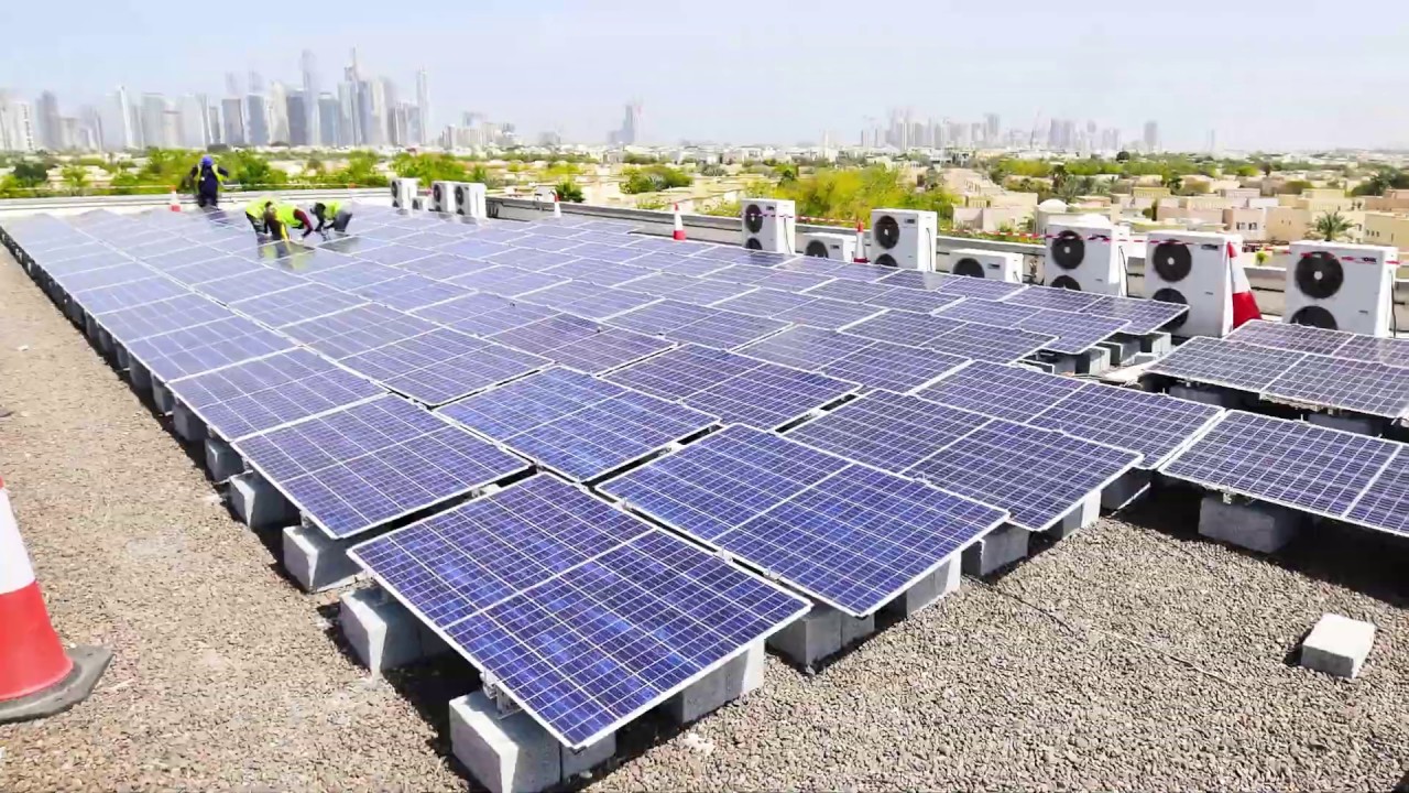 DBS Solar Panel Installation Time-lapse - YouTube