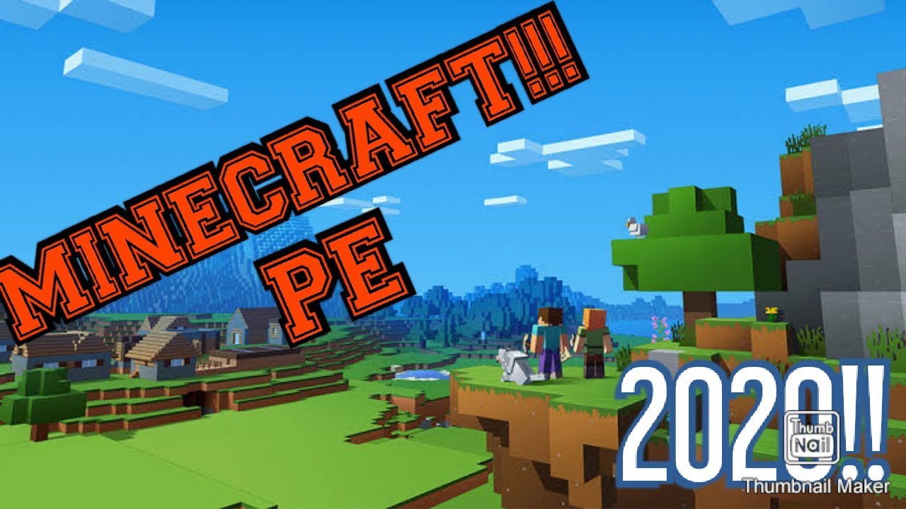 MINECRAFT PE!!! ÚLTIMA VERSIÓN 2020!!GRATIS!!! - YouTube