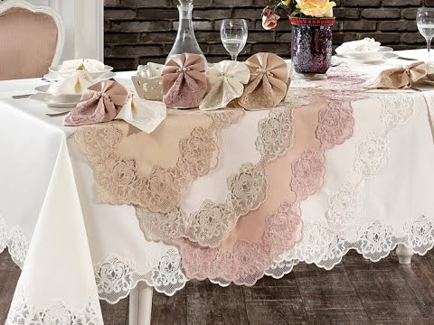 Çeyiz Diyarı Nilay Masa Örtüsü Takımı 26 Parça