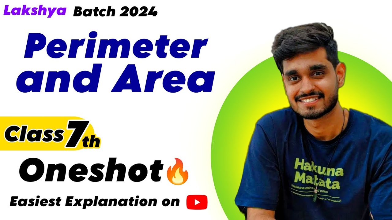 Perimeter and Area Class 7 Maths Chapter 9 Oneshot | Full NCERT - YouTube