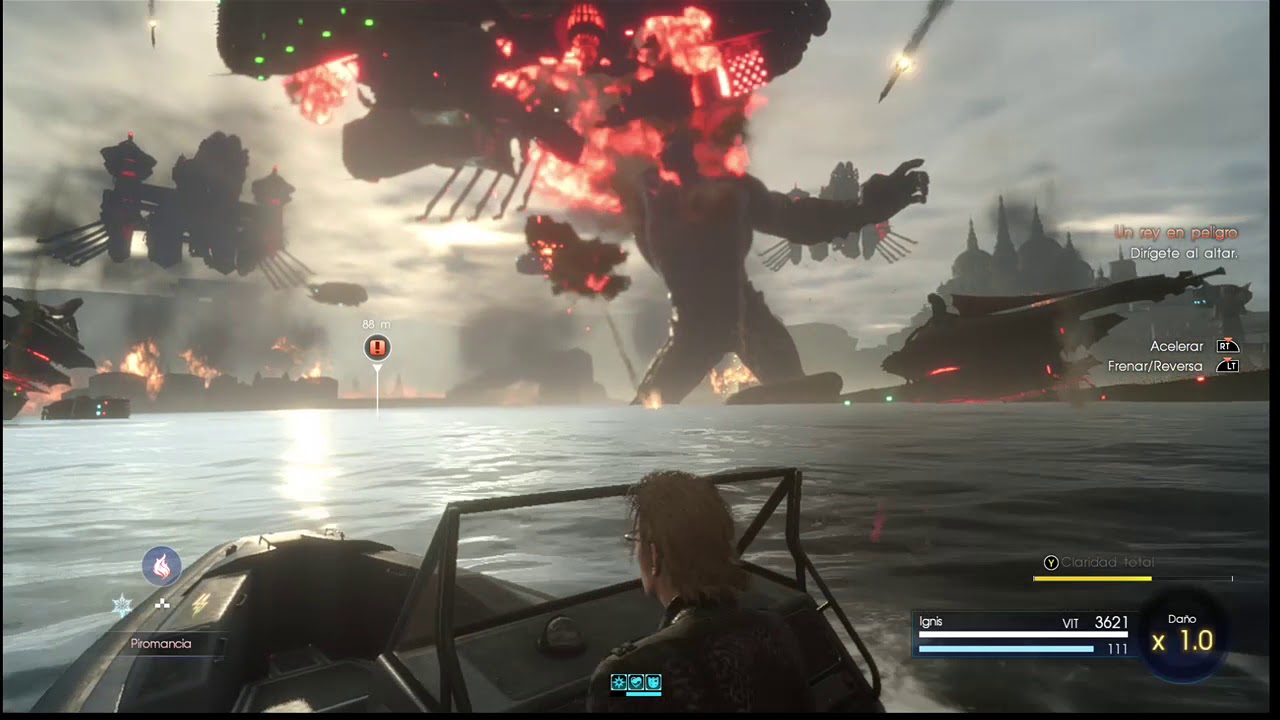 FINAL FANTASY XV DLC Ignis to rescue - YouTube